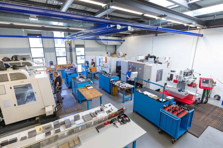 Produktion und Entwicklung im Werkzeugbau | Saxonia-Franke AG